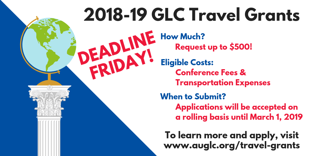 Travel Grants – Graduate Leadership Council